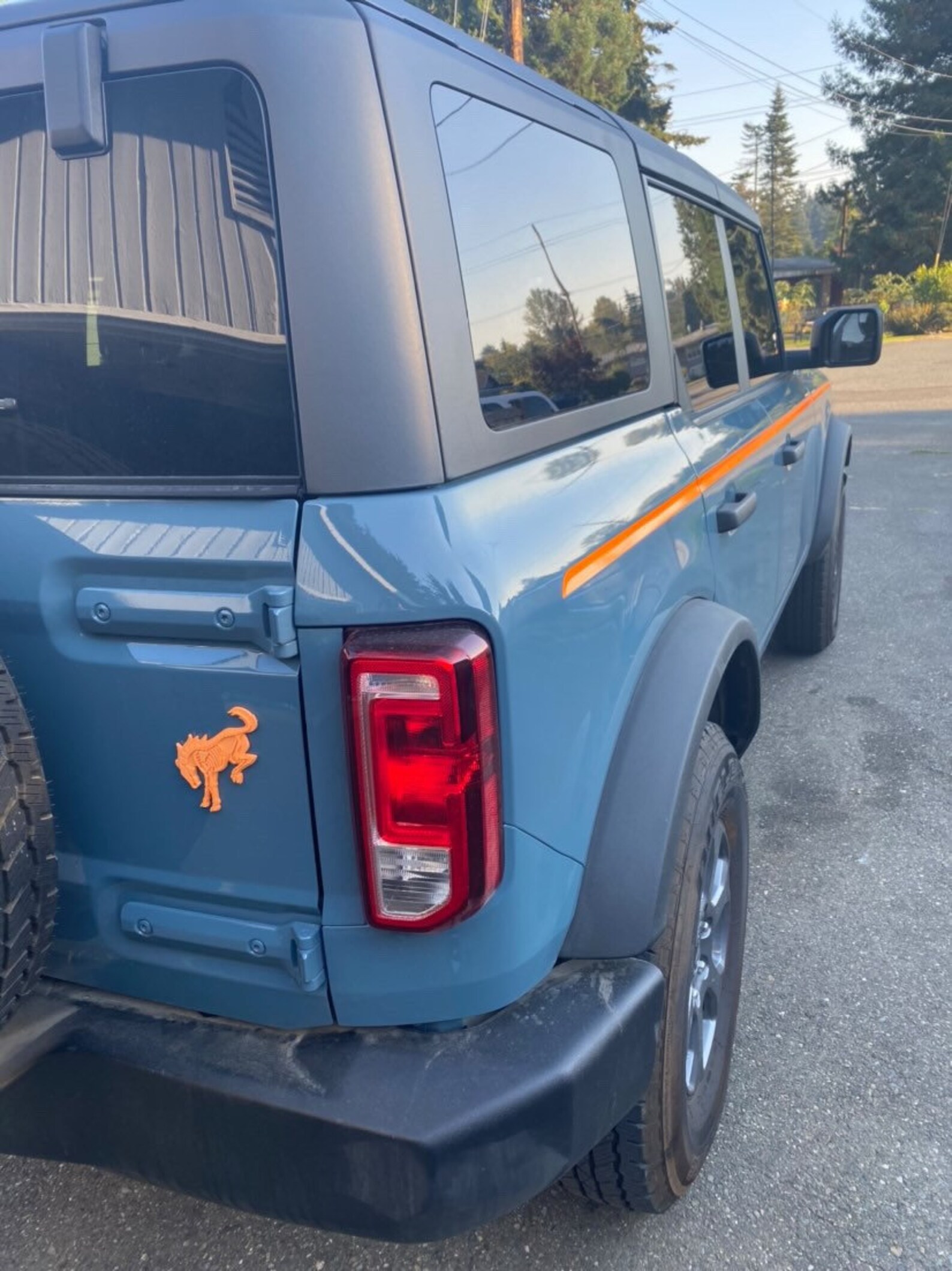 Ford Bronco skeleton Emblem and Badge / Calling All Bronco - Etsy