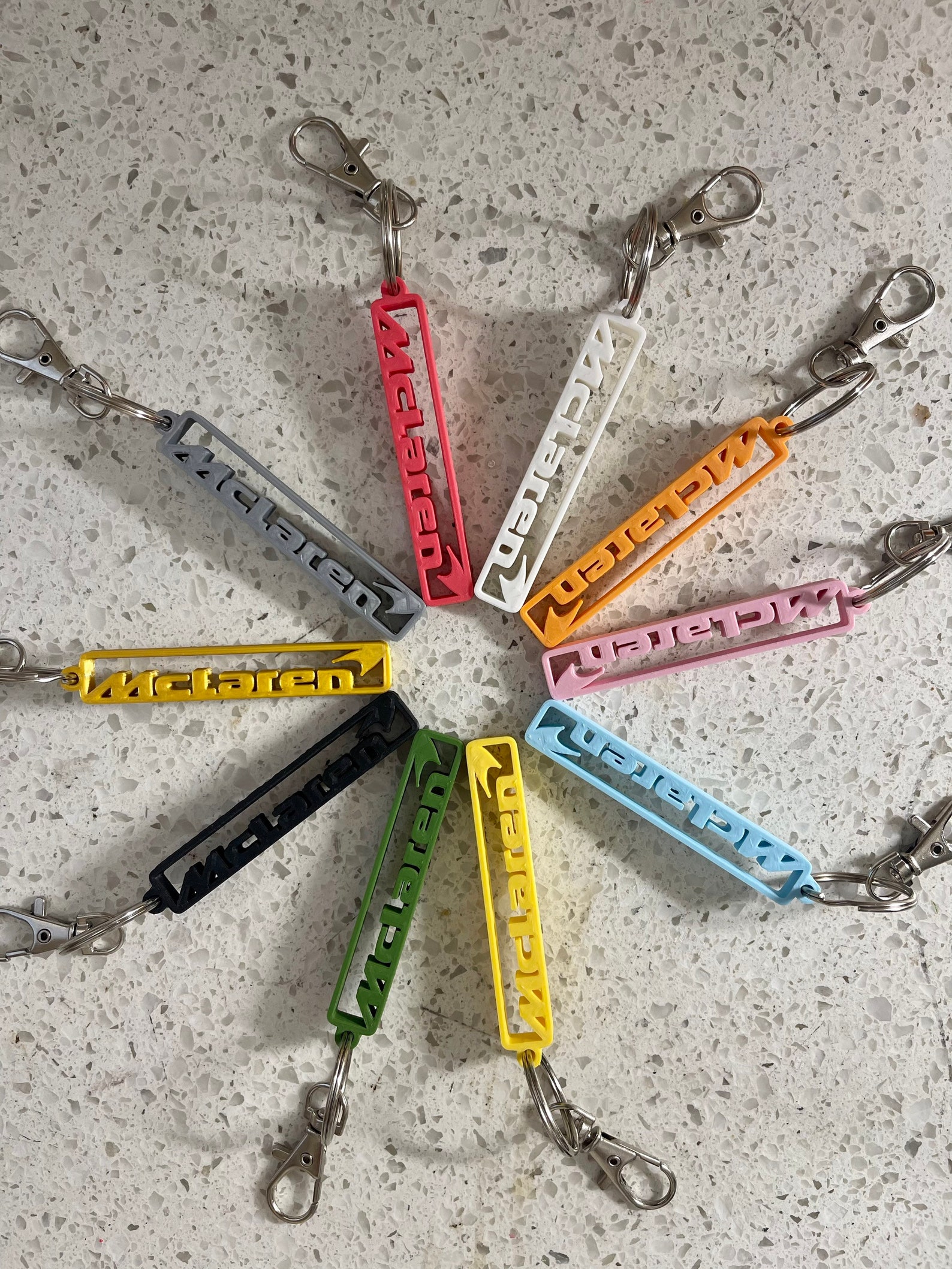 Mclaren Keychains - F1 Favorite! - Etsy