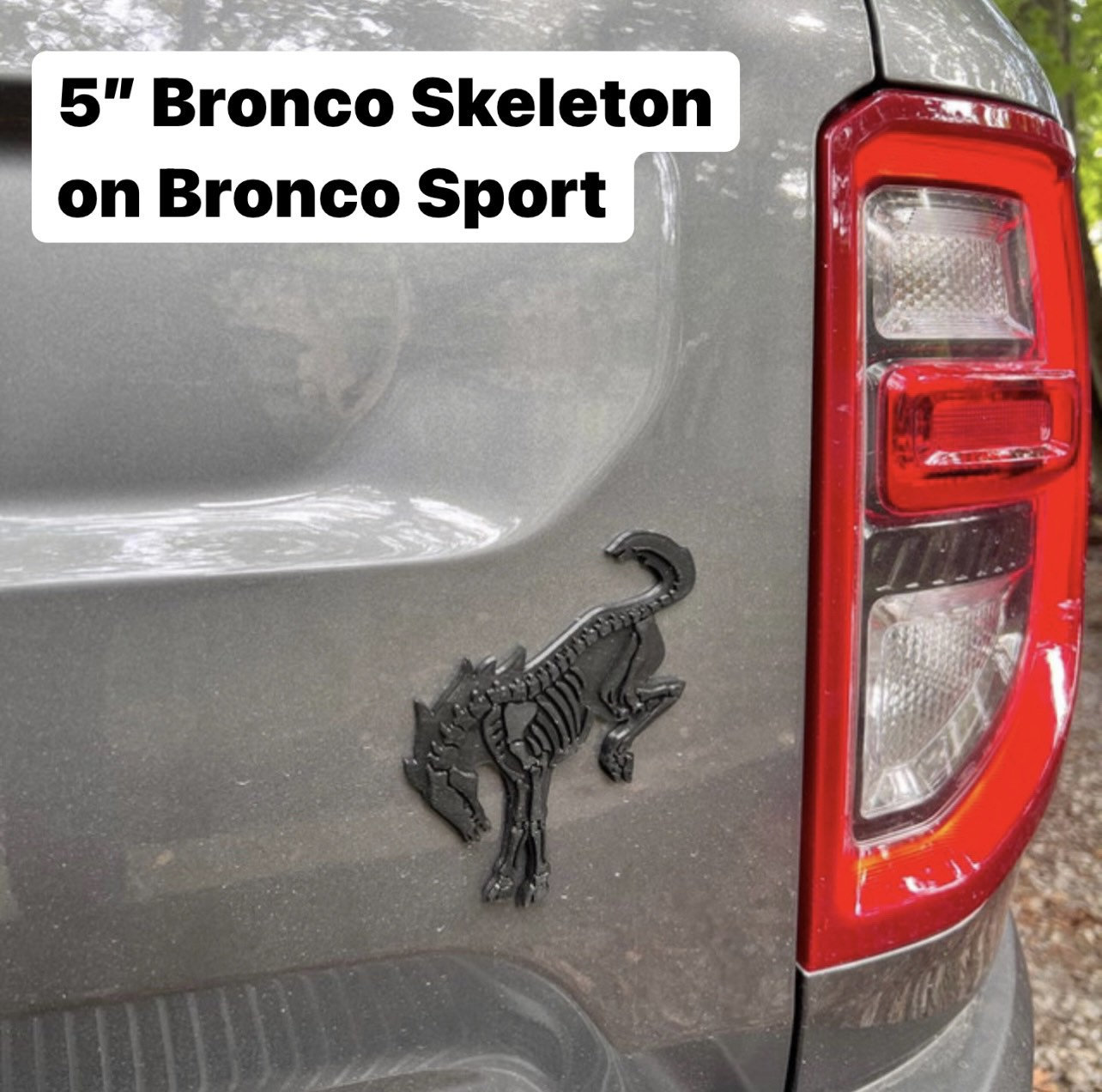 Ford Bronco skeleton Emblem and Badge / Calling All Bronco - Etsy Canada