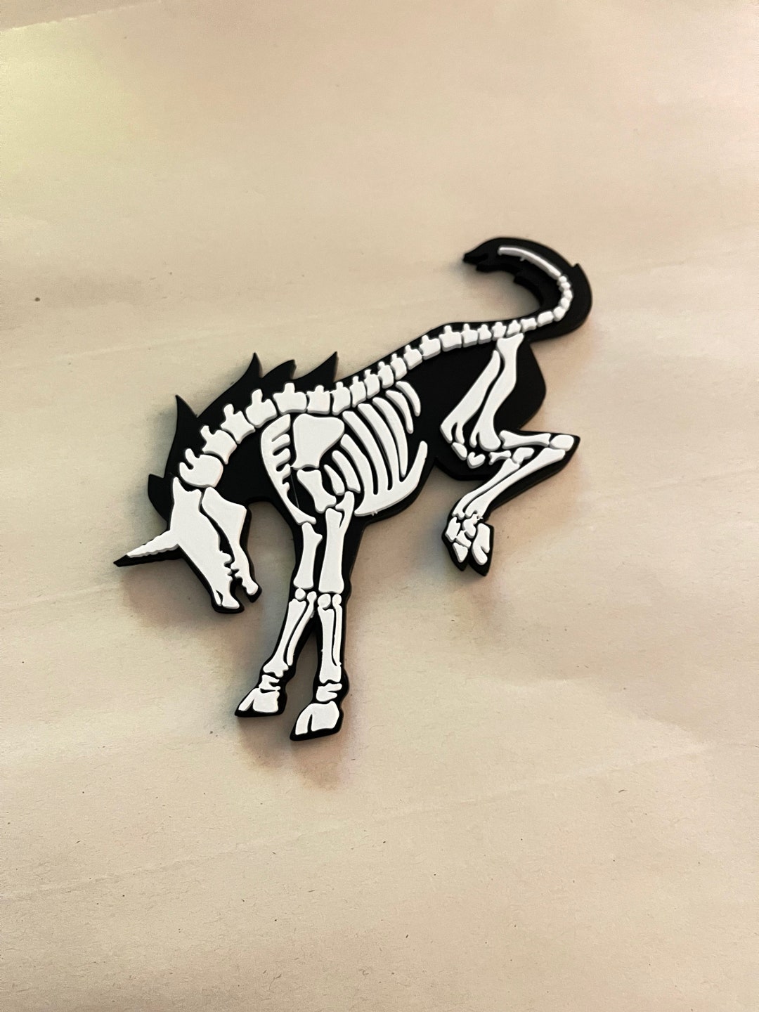 Two Color - Ford Bronco “unicorn Skeleton” Emblem and Badge / Calling ...