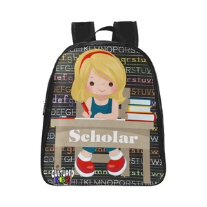 Girls Sitting at Desks Scholar Backpacks|scholar Girls Lunchboxes ...