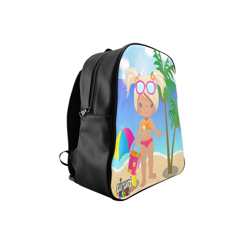 Girls Beach Ready Backpackgirls Beach Ready Lunchboxcustom - Etsy