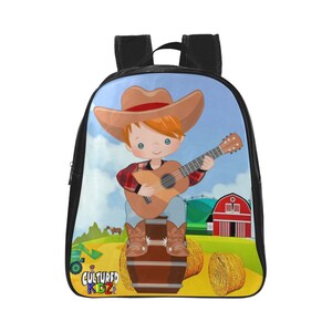 Country Boys Backpack|boy Backpacks|farm Life Backpacks for Boys|school ...