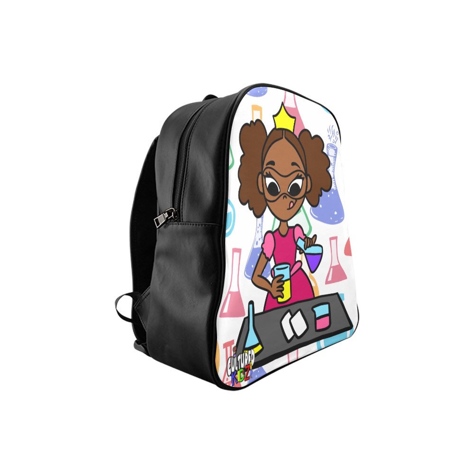 African American Scientist Princess Backpackblack Girl | Etsy
