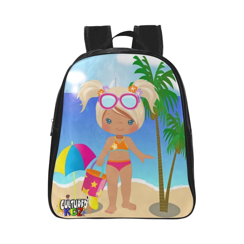 Girls Beach Ready Backpackgirls Beach Ready Lunchboxcustom | Etsy