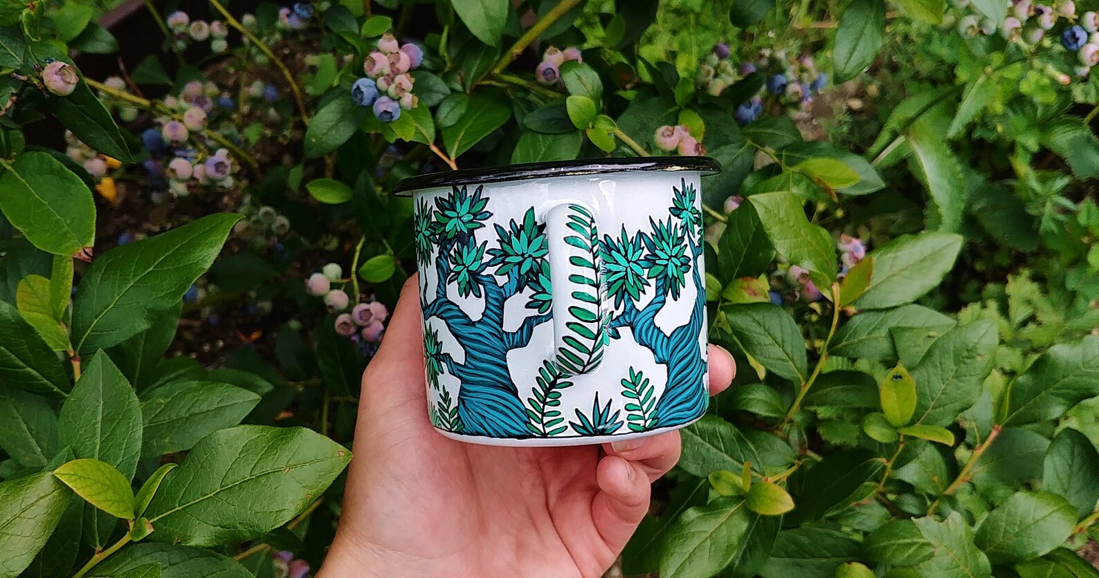 Soul Sunshine Enamel Cup Happy Mug Travel Mug Mountain - Etsy
