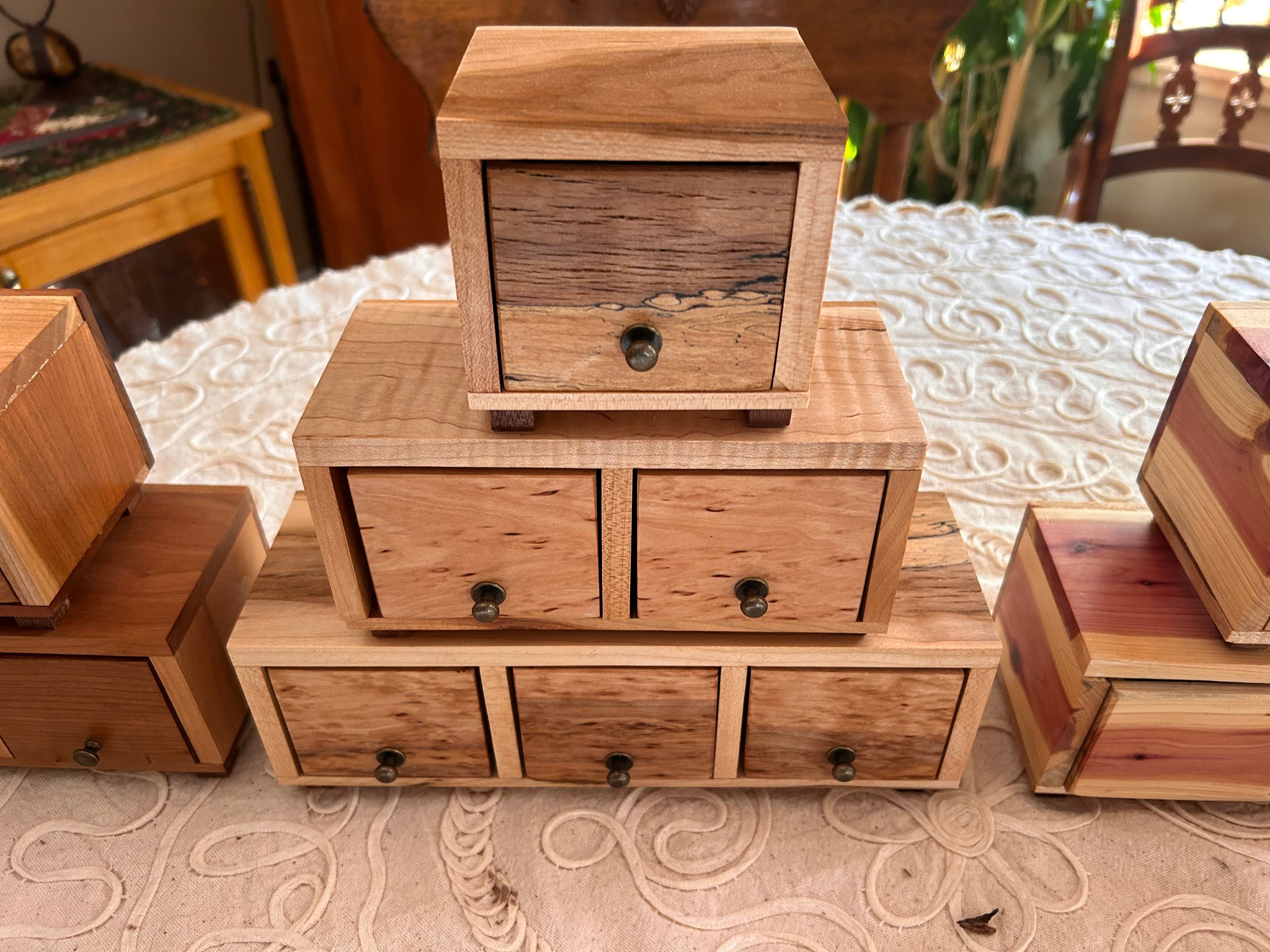 Rustic Knick Knack Storage Boxes - Etsy