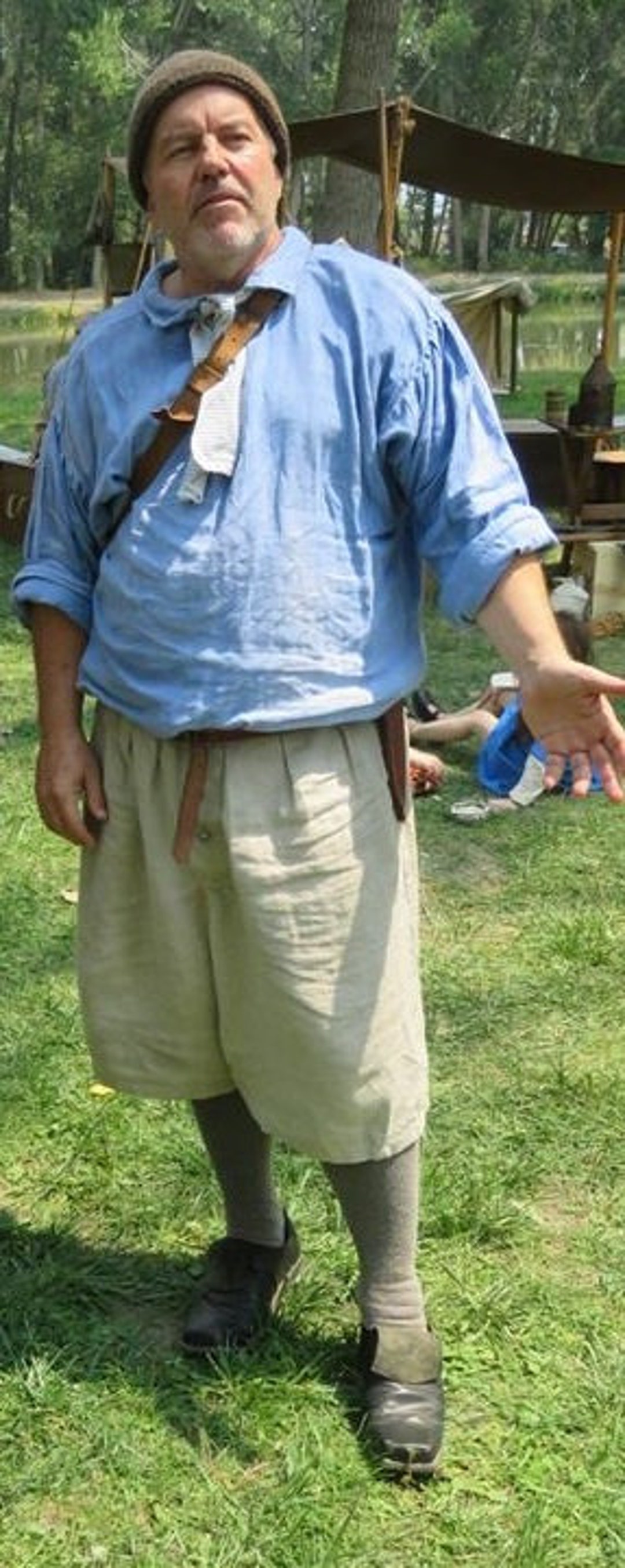 Sailor, Pirate or Workman Slops in Linen Made to Order - Etsy