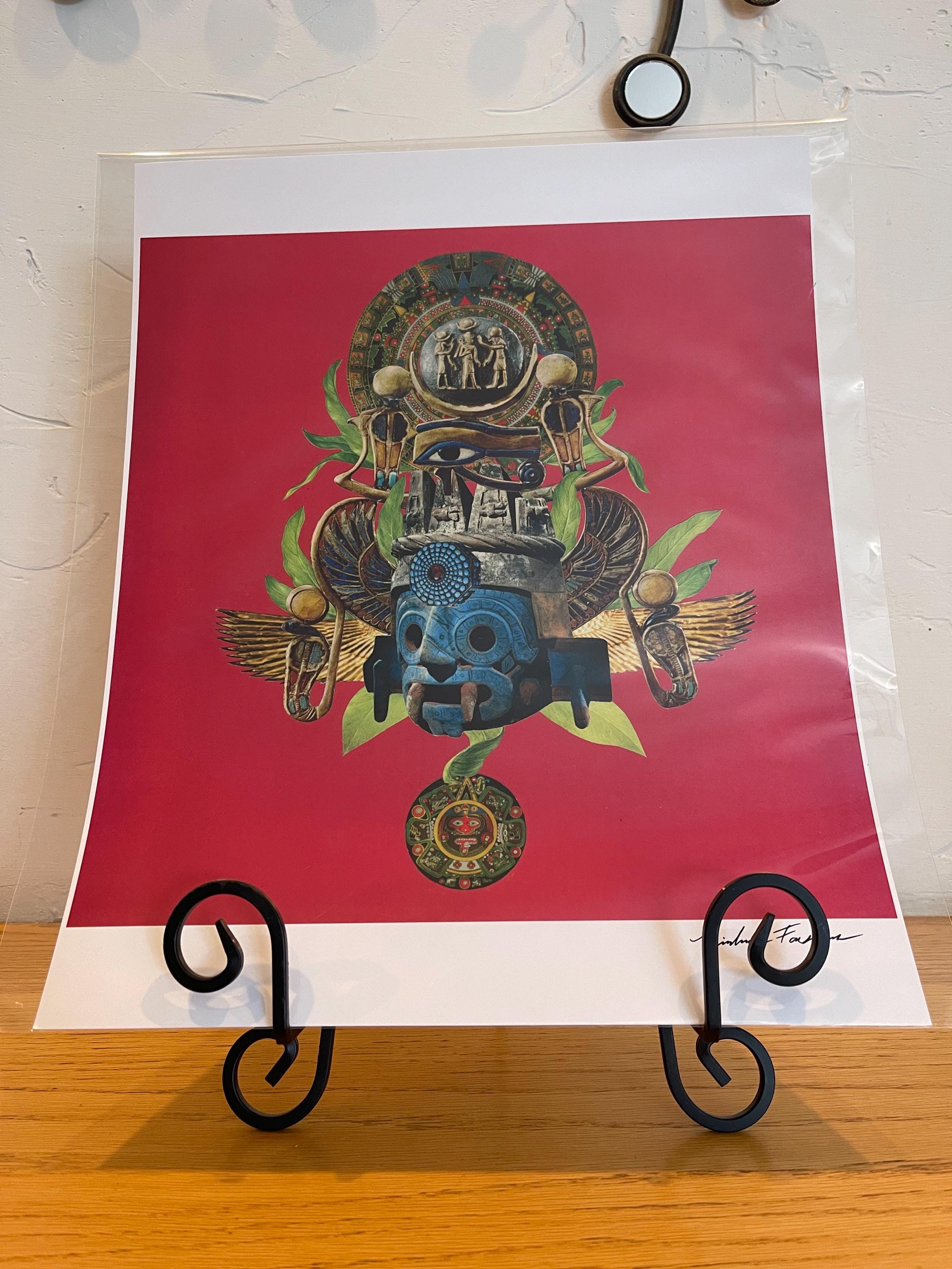 God Head Collage Art Print - Etsy