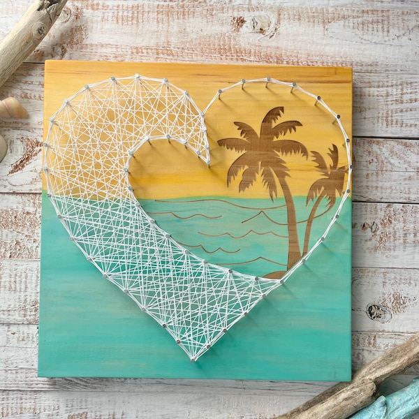 Sunset String Art - Etsy