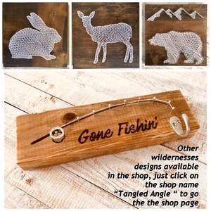 Rustic String Art Moose, Mountain Nursery Decor, Wilderness Nursery ...