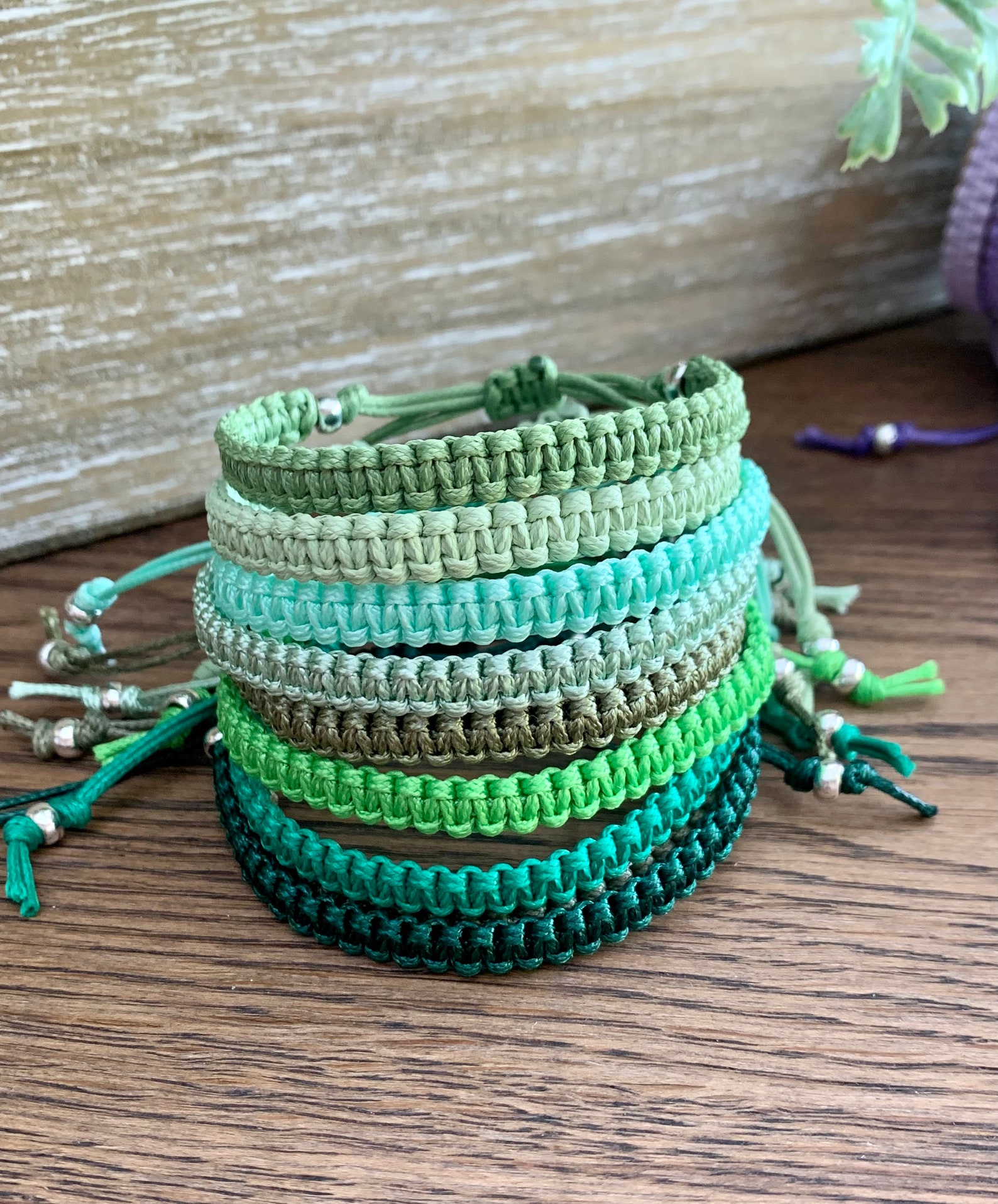 WATERPROOF Surf Bracelet, BFF, Woven Surf Bracelet, Square Knot, Over ...