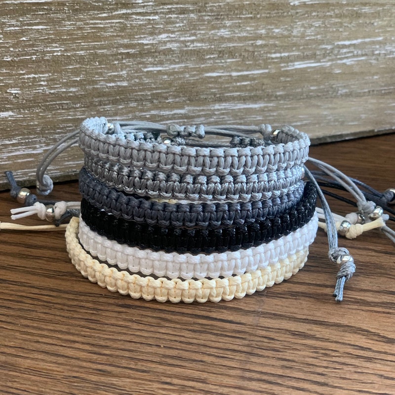 Square Knot Bracelet - Etsy