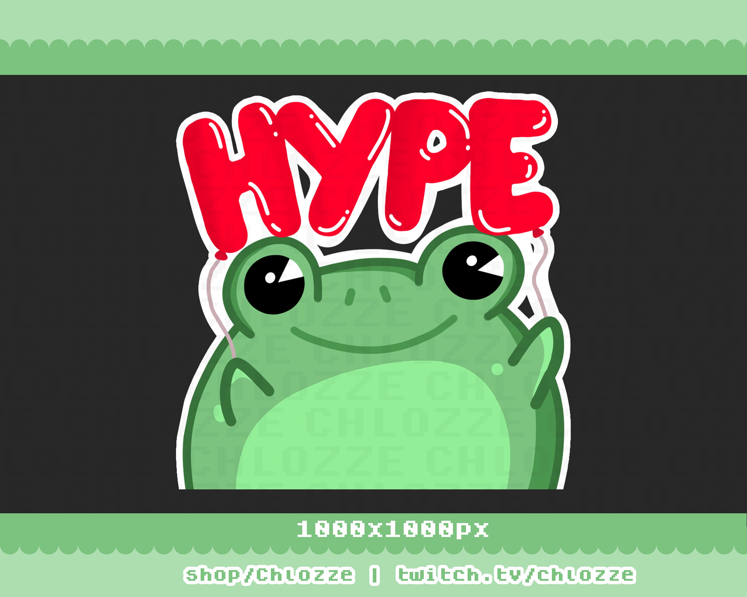 3 Cute Frog Twitch/discord Emotes! - Etsy