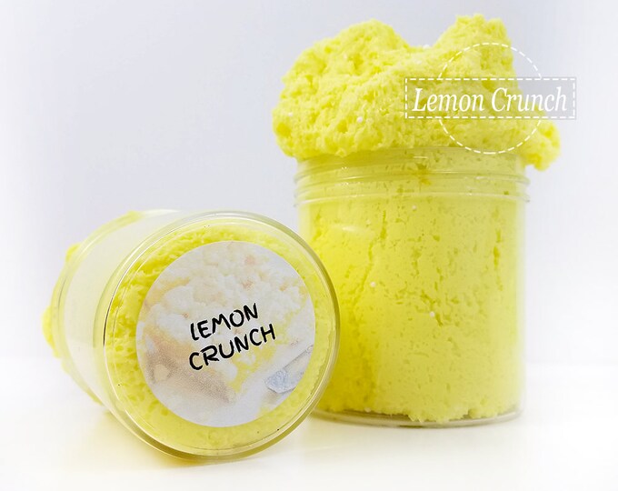 Scented Slime Lemon Crunch Stretchy Popping Glossy Snow Fizz Best ...