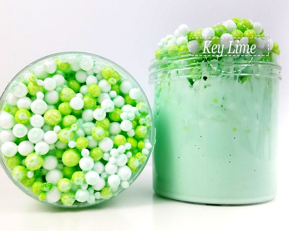 Key Lime Crunch Slime Popular Slime Best Selling Slime | Etsy
