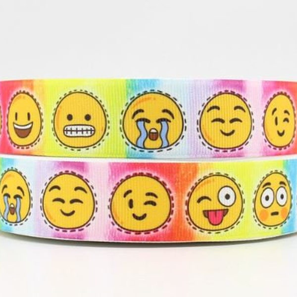 Smiley Face Ribbon - Etsy