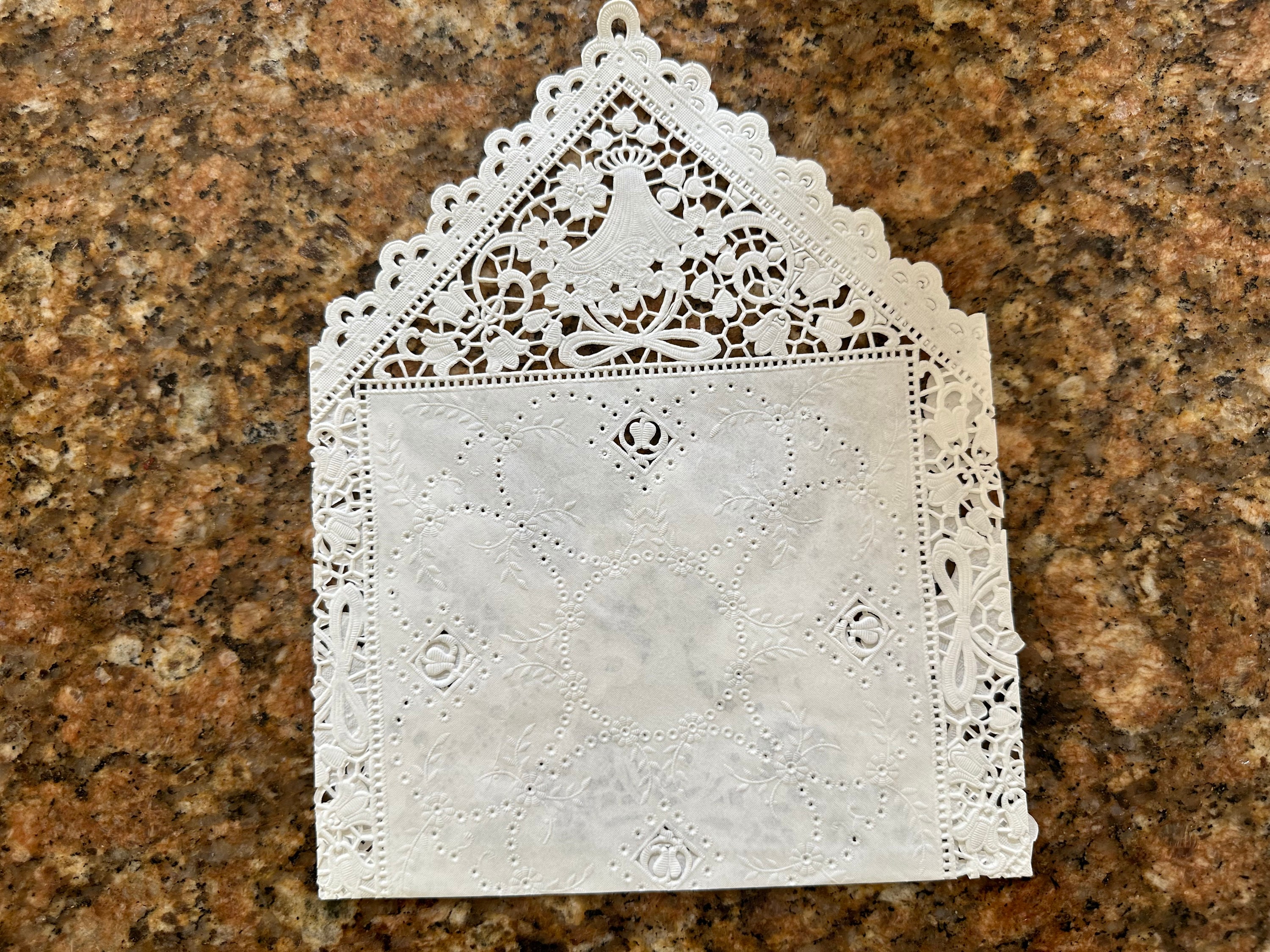 Lace Envelopes Rustic Wedding Invitation Doily Lace - Etsy