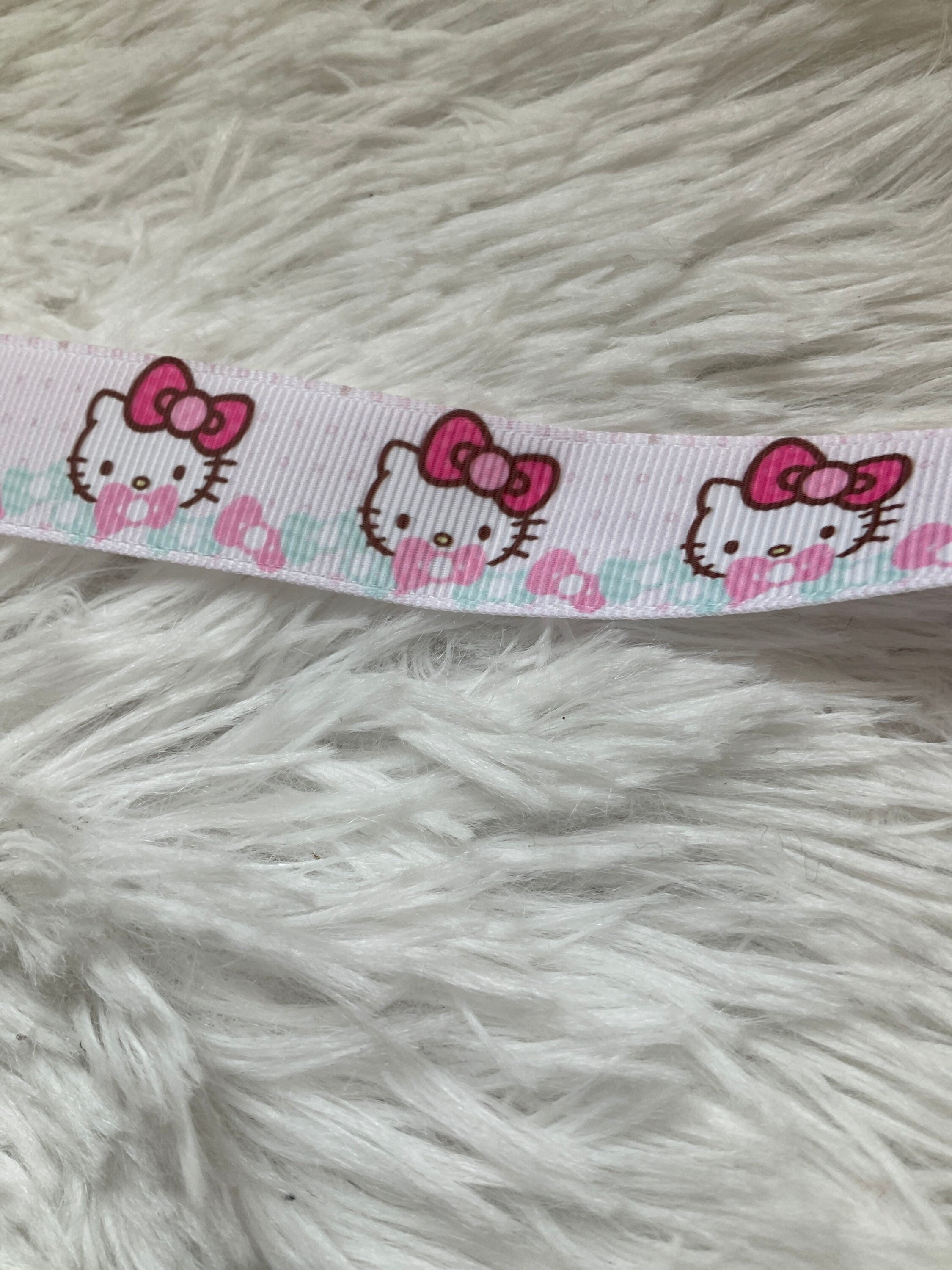 Hello Kitty Grosgrain Ribbon 7/8 Ribbon Hairbow Ribbon - Etsy