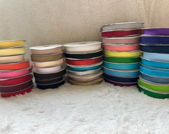 7/8 Solid Grosgrain Ribbon 5 Yards - Etsy