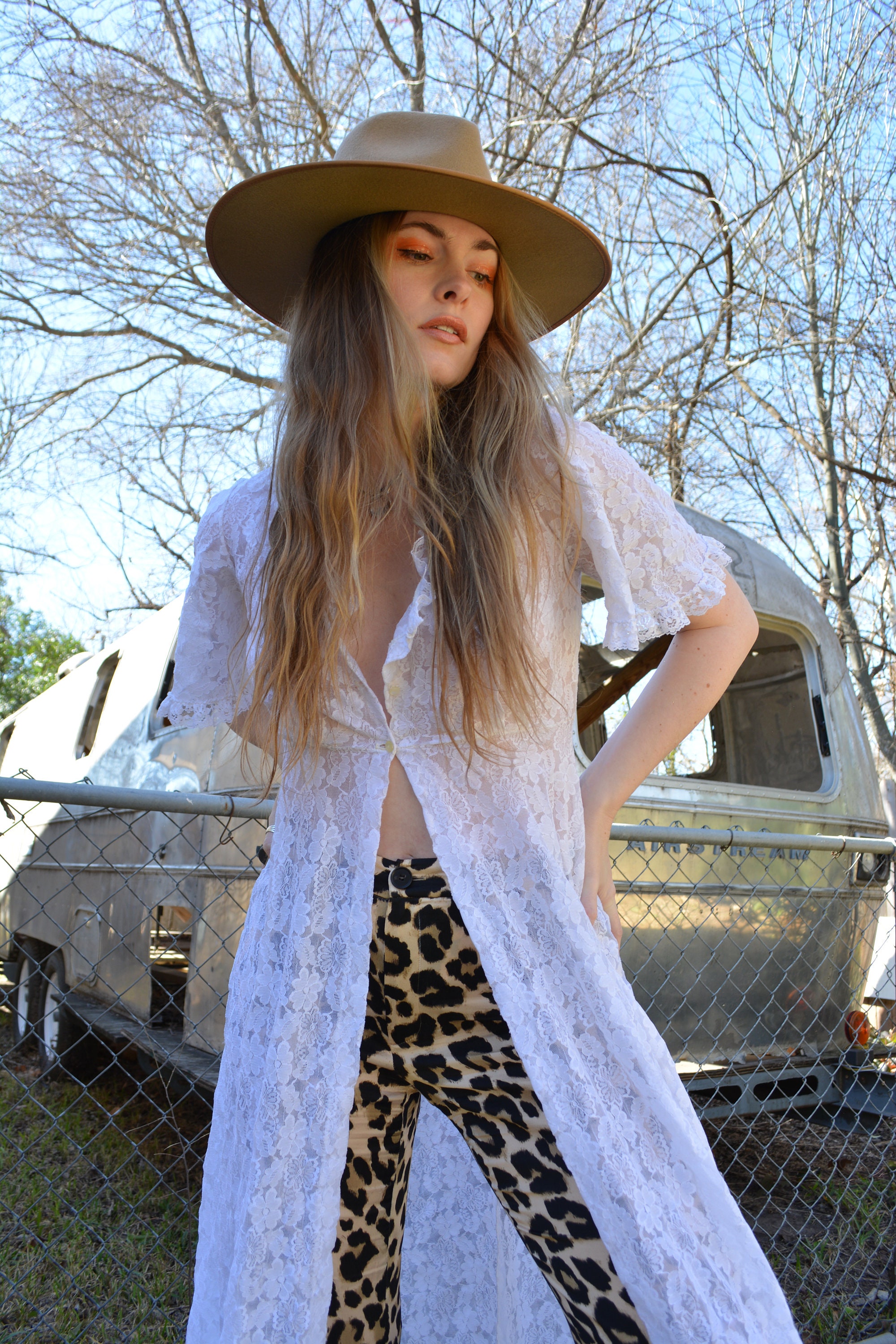 Vintage Lace Duster / White Lace Duster / Bridal Dress / - Etsy