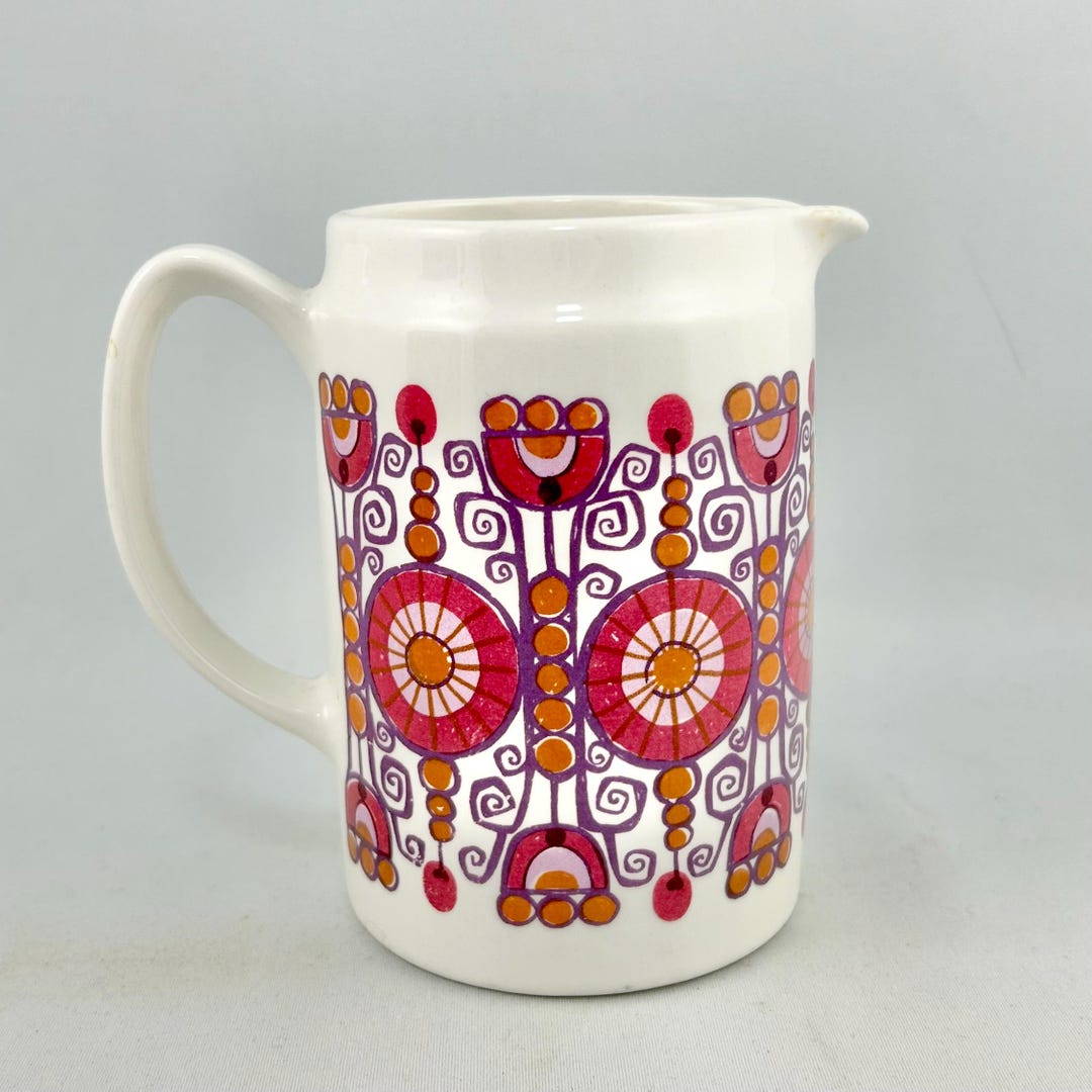 Vintage Figgjo Faence BARCAROLE Milk Jug - Etsy