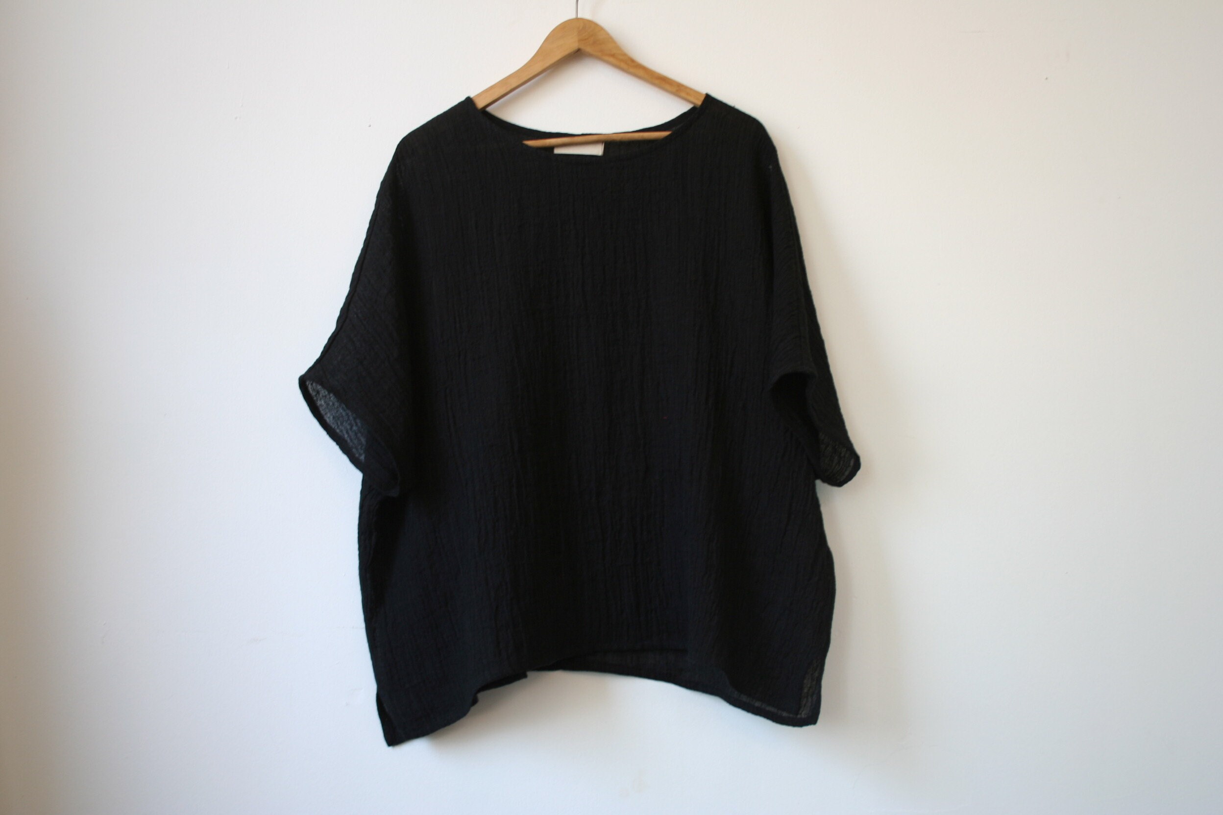 Linen Top, Linen Shirt, Linen Tee, Plus Size, Made in USA, Oversize ...