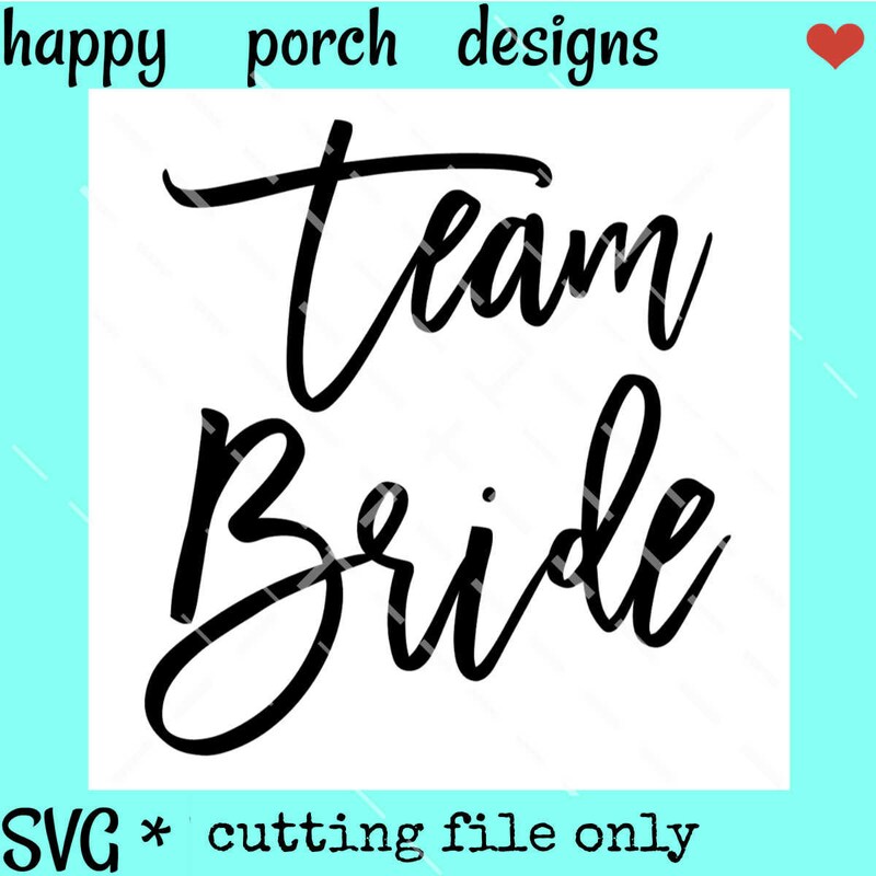 Team Bride - Etsy