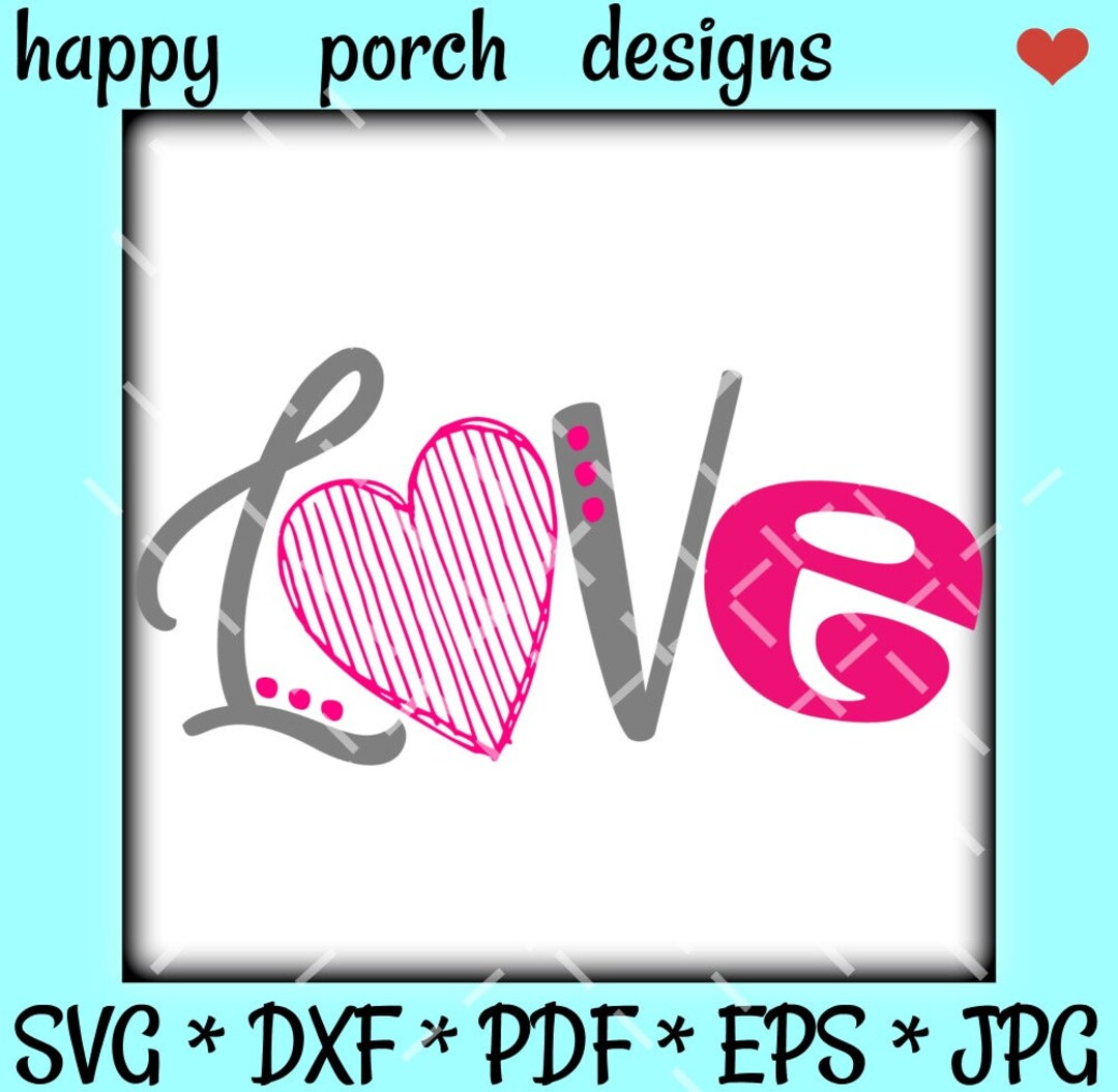 Love SVG, Valentine SVG, Valentine's Day SVG, Cute Heart Svg, Love Cut ...
