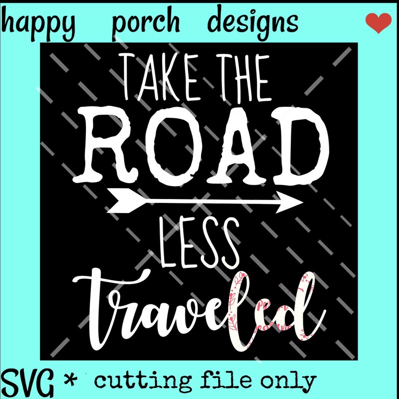 Road Less Traveled - Etsy