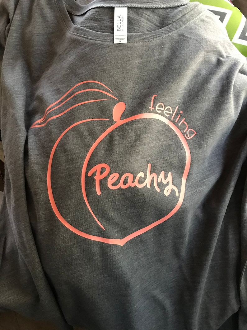 Feeling Peachy SVG DXF PNG Cut File, Peach Harvest Svg, Peach Season ...
