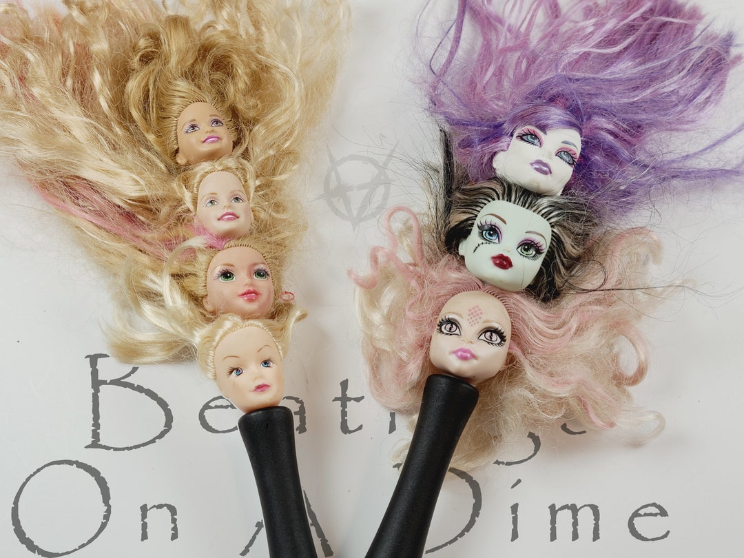 Doll Head Paddles Baby Doll Mind Games Creepy BDSM Toy Impaled Doll ...