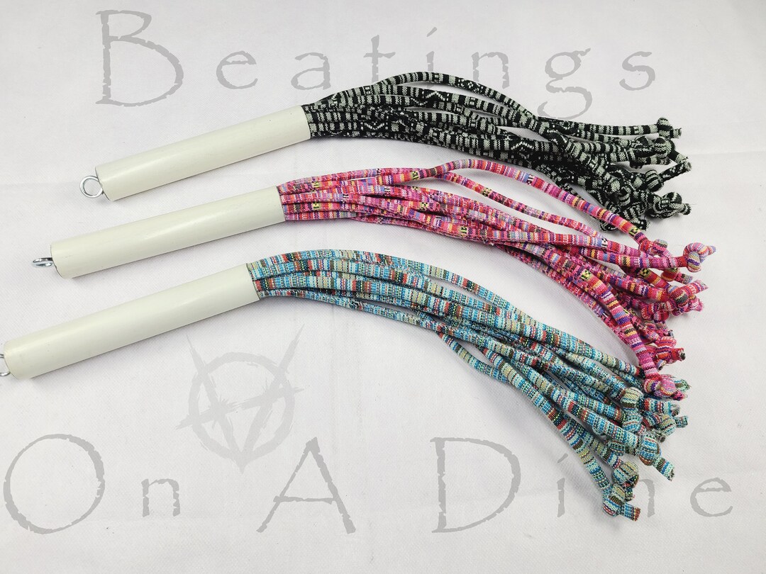 Rope Floggers - Handmade Bondage - Sadistic Kink Gear - Fetish Flogger ...