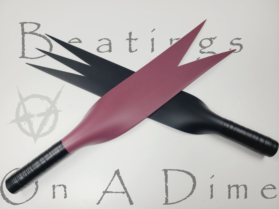 Rubber Demon Tongue - Evil BDSM Paddle - Fetish Whip - Sadistic Kink ...
