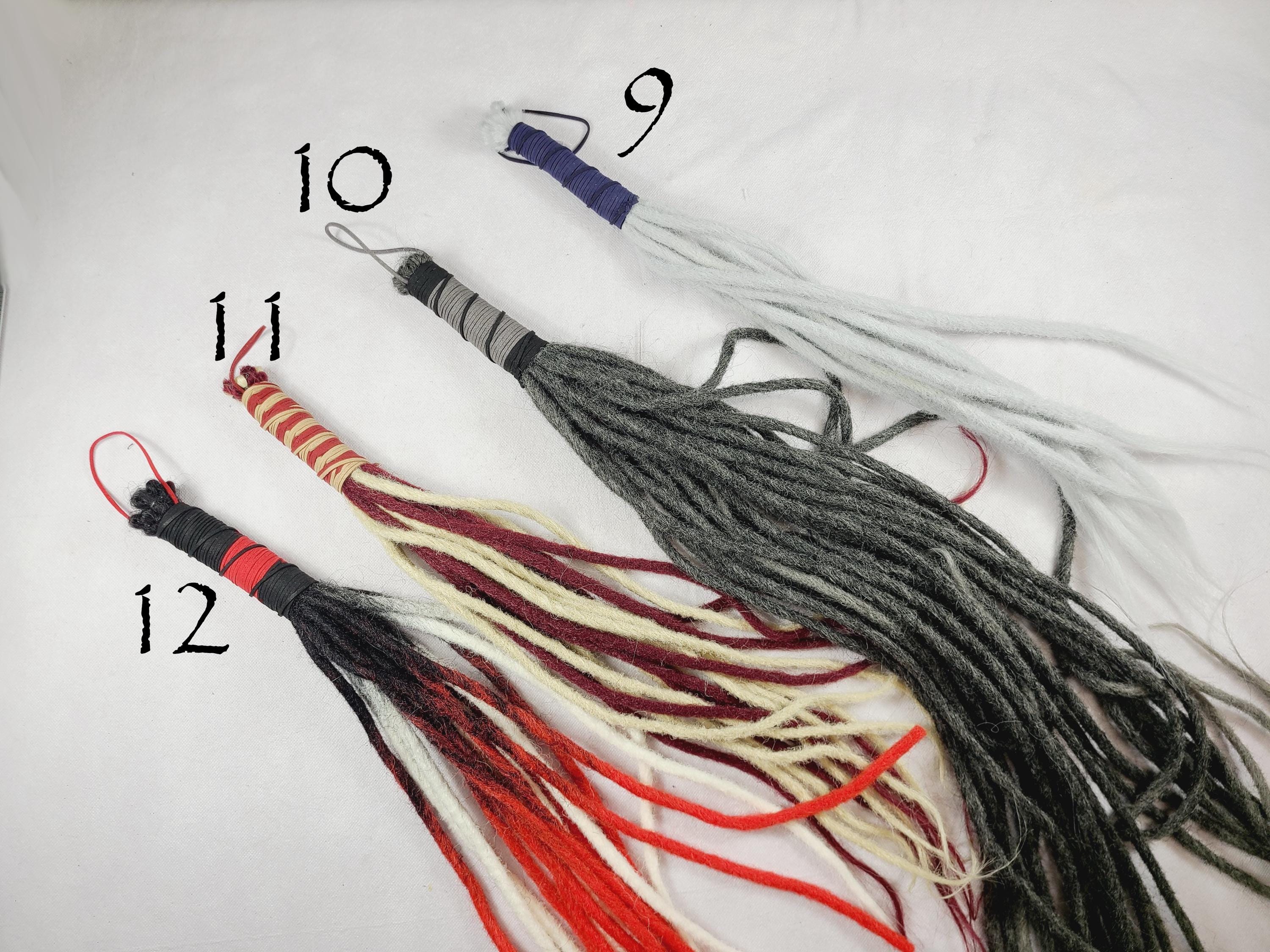 Closeout Floggers: Mixed Materials and Experimental Whips - Etsy