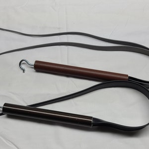 Demon Tail Whip Rubber Fetish Tool Heavy Duty BDSM Toy Bondage hecho a ...