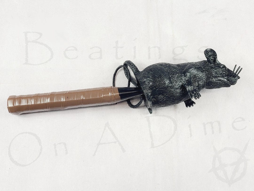 Rat on A Stick Beater - Upcycled BDSM Toy - Sadistic Kink Gear ...