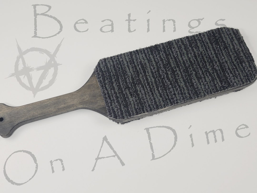 Carpet Paddle BDSM Sensation Play Rug Burn Beater Sadistic Kink Gear ...