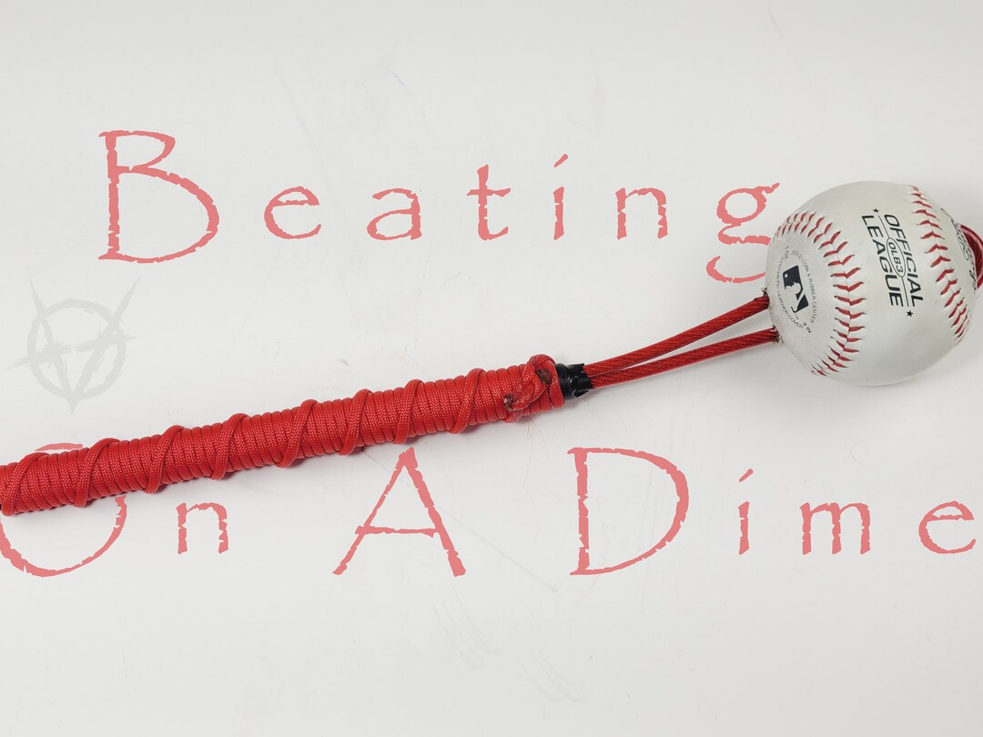 Baseball Butt Bruiser - Deep Impact Play - Upcycled BDSM Toy - Sadistic ...