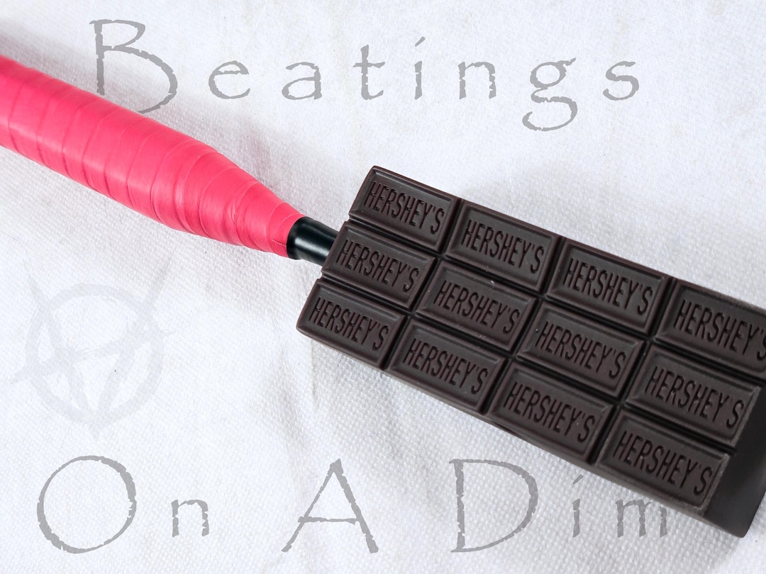 The Chocolate Paddle - Upcycled BDSM Toy - Sadistic Kink Gear ...