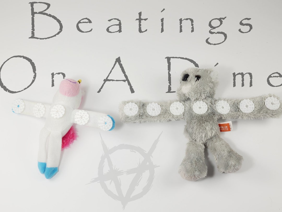 Pain Pals - Spiked Cuffs - Fiendish Friend - Handmade Bondage Toy ...