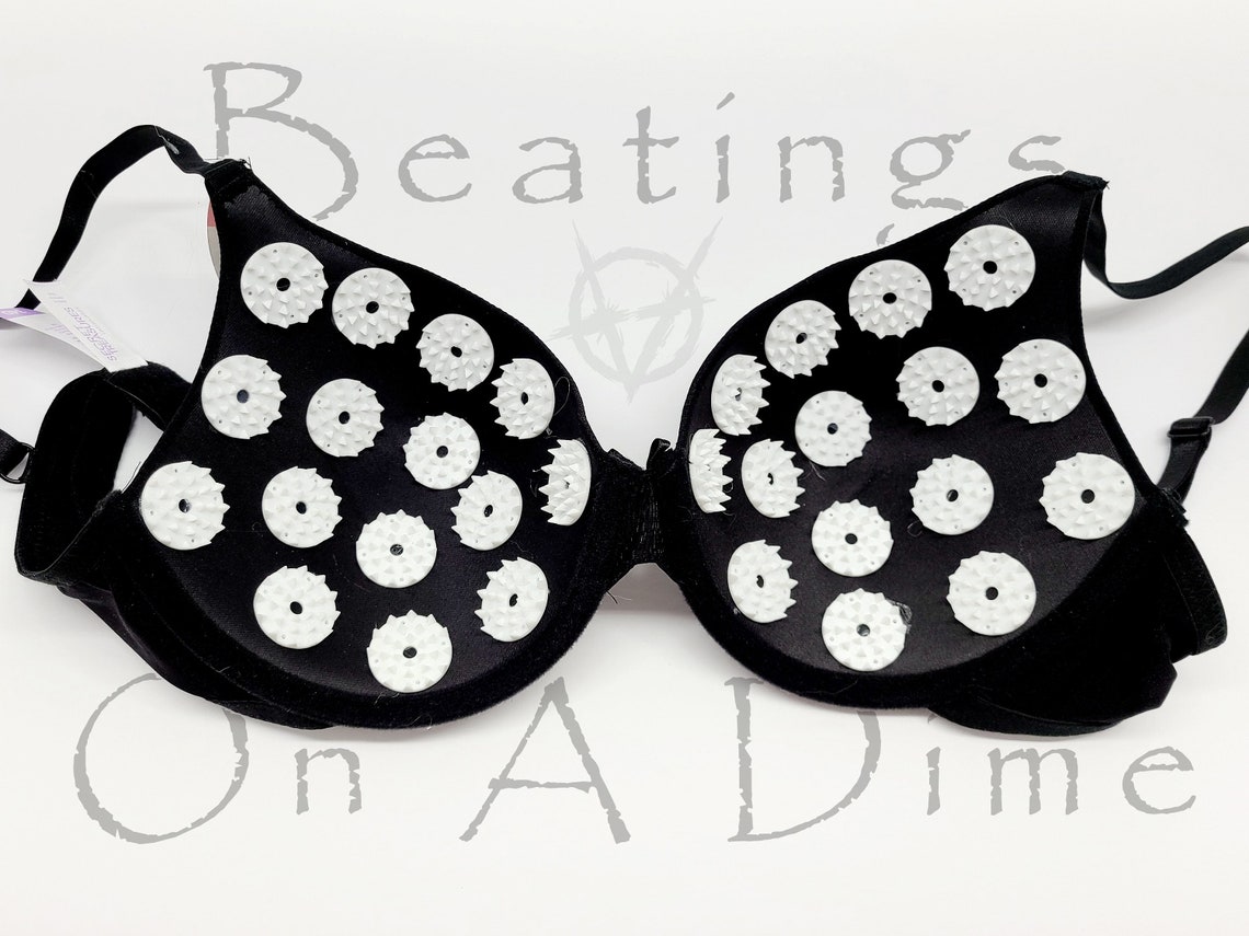 Spiked Bra Cups Bdsm Bondage Torture Gear Sadistic Toys Etsy
