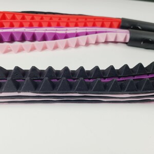 Rubber Pyramid Flogger Sensation Whip Unique BDSM Toy OOAK Merchandise ...