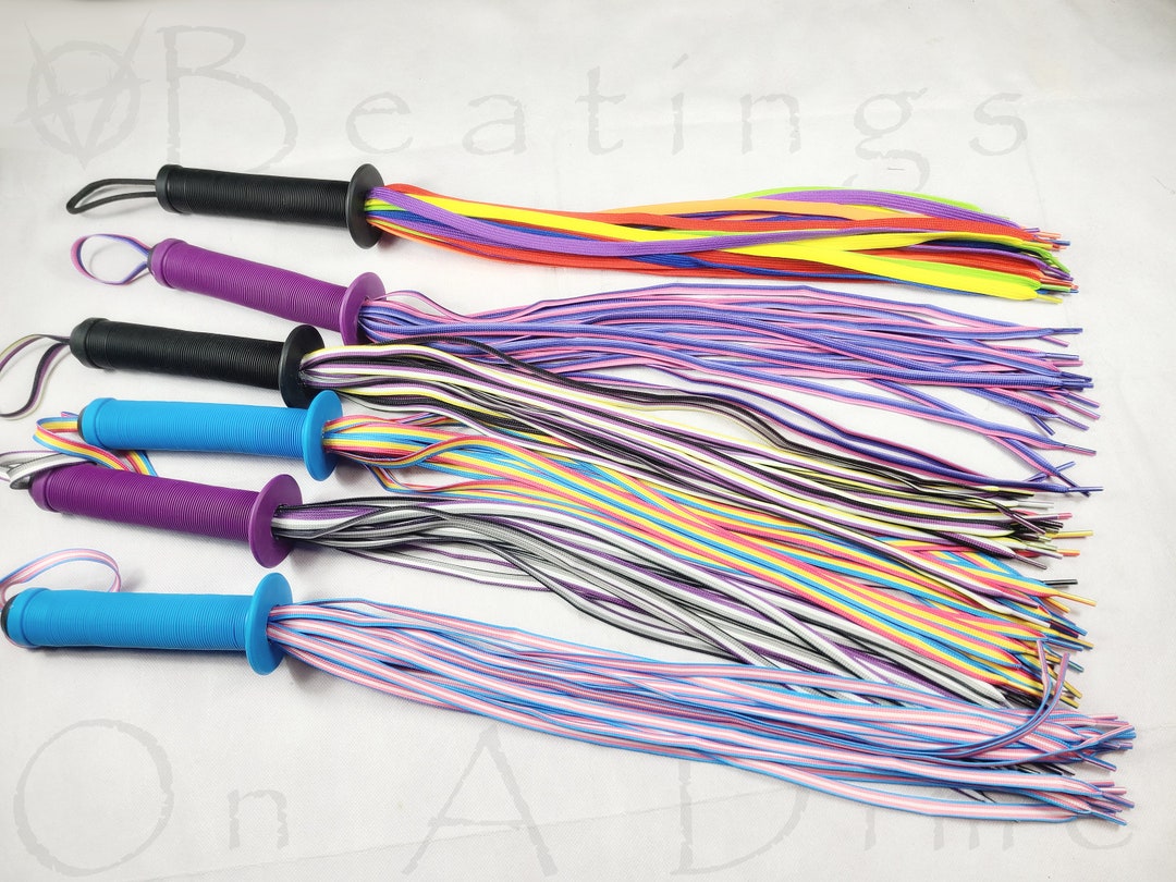Shoelace Floggers - Intense Impact Play - Sadistic Kink Gear - Handmade ...