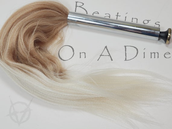 BDSM Hair Flogger Handmade Bondage Toy Bizarre BDSM Fetish - Etsy
