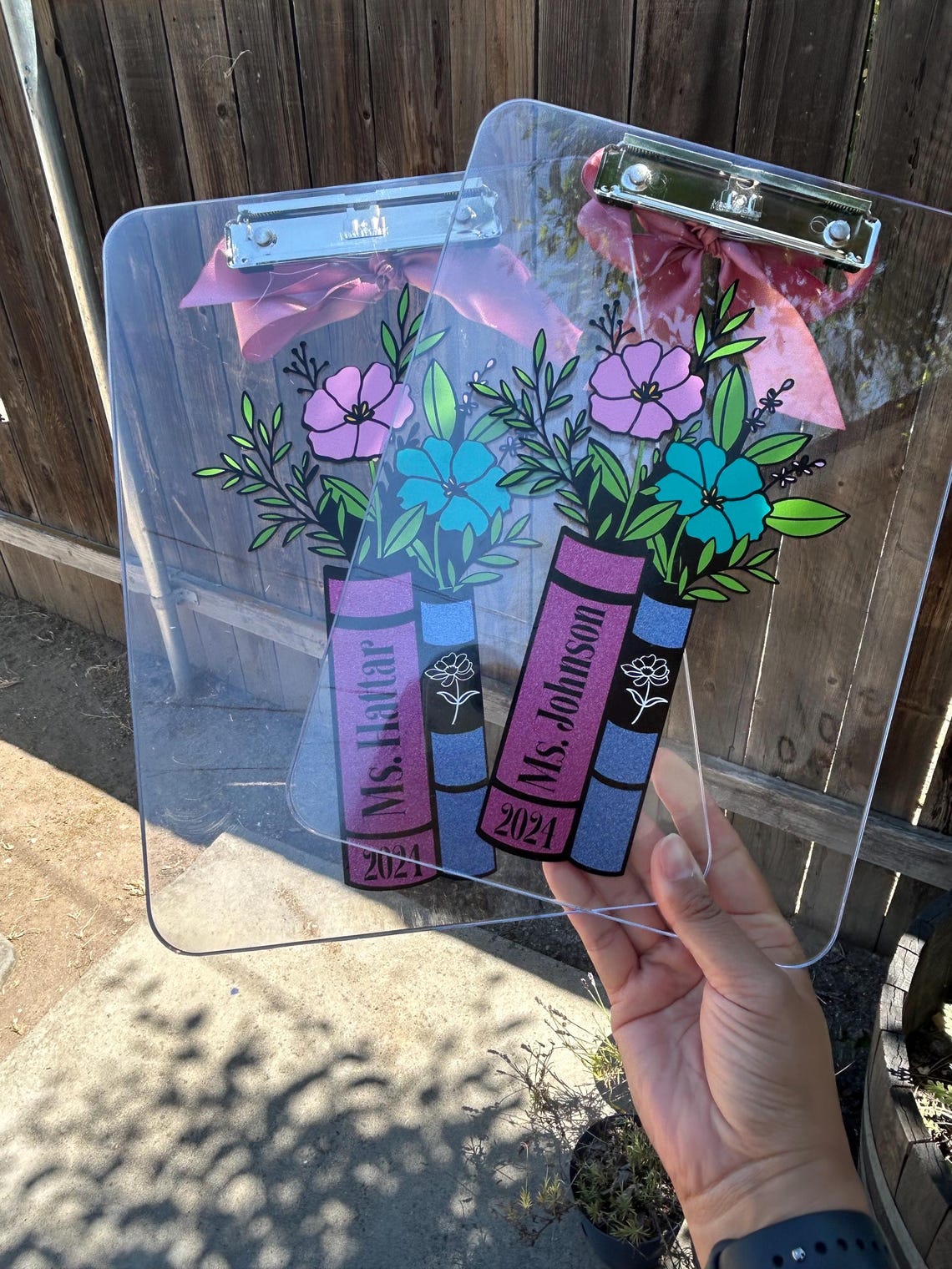 Floral Book Clipboard - Etsy