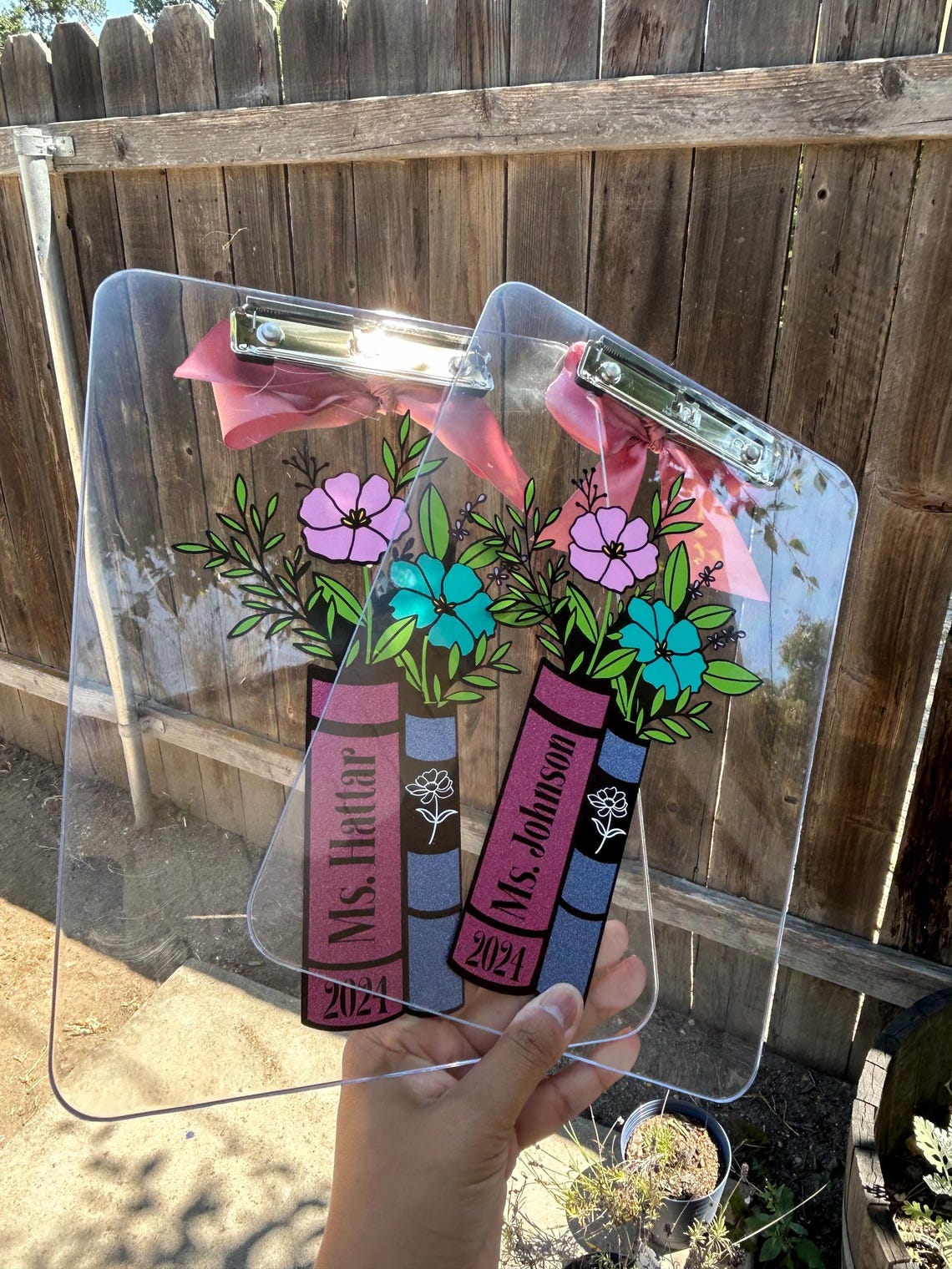 Floral Book Clipboard - Etsy