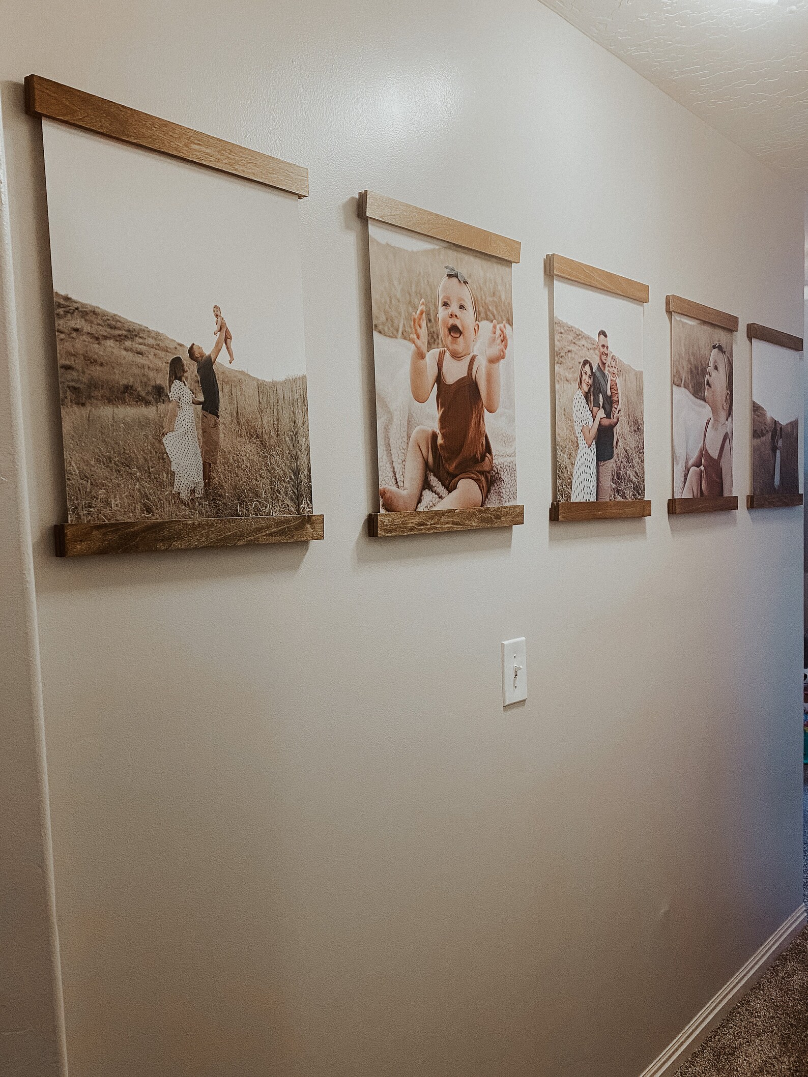 Floating Wooden Photo Frame | Picture Frame | Wooden Frame | Rustic ...