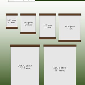 Floating Wooden Photo Frame | Picture Frame | Wooden Frame | Rustic ...