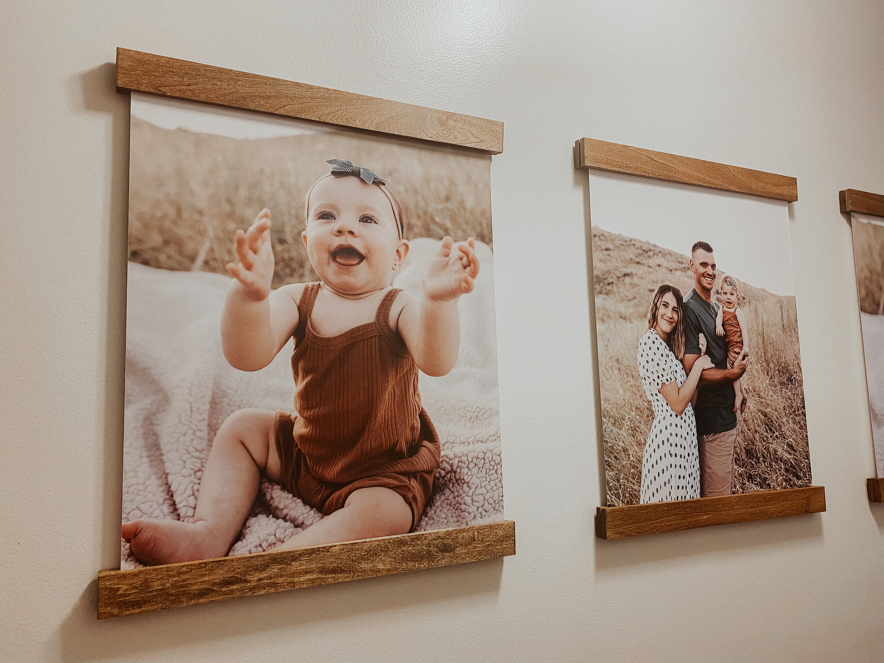 Floating Wooden Photo Frame | Picture Frame | Wooden Frame | Rustic ...